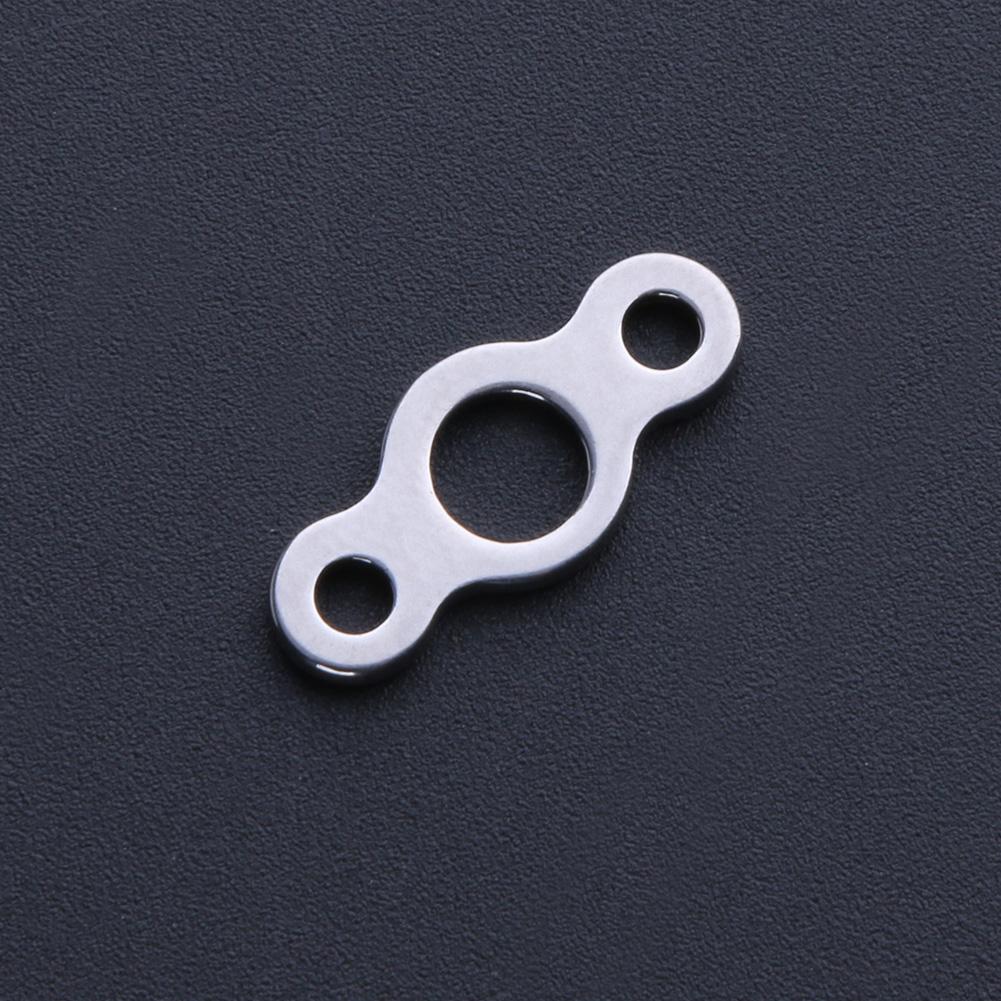 AU 10pcs Fishing Butterfly Jigging Metal Figure 8 Solid Ring Assist ...