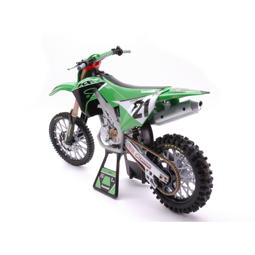 KAWASAKI KX 450 SR N.21 JASON ANDERSON 2022 1:6 New Ray Moto Die Cast ...