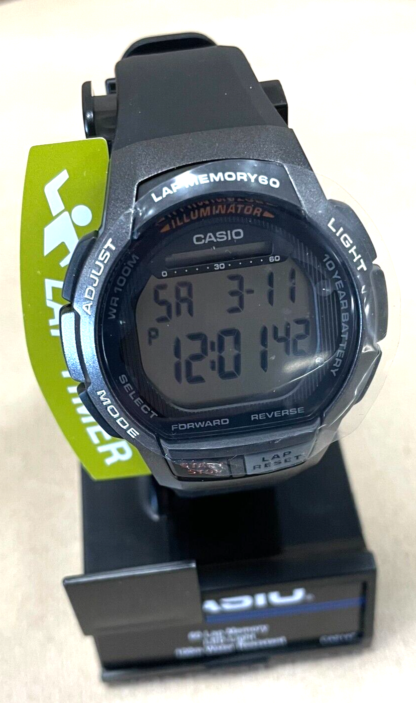 CASIO LED Light Daily Alarm Wrist Watch 50m Water Reistant CAS25 SL ...