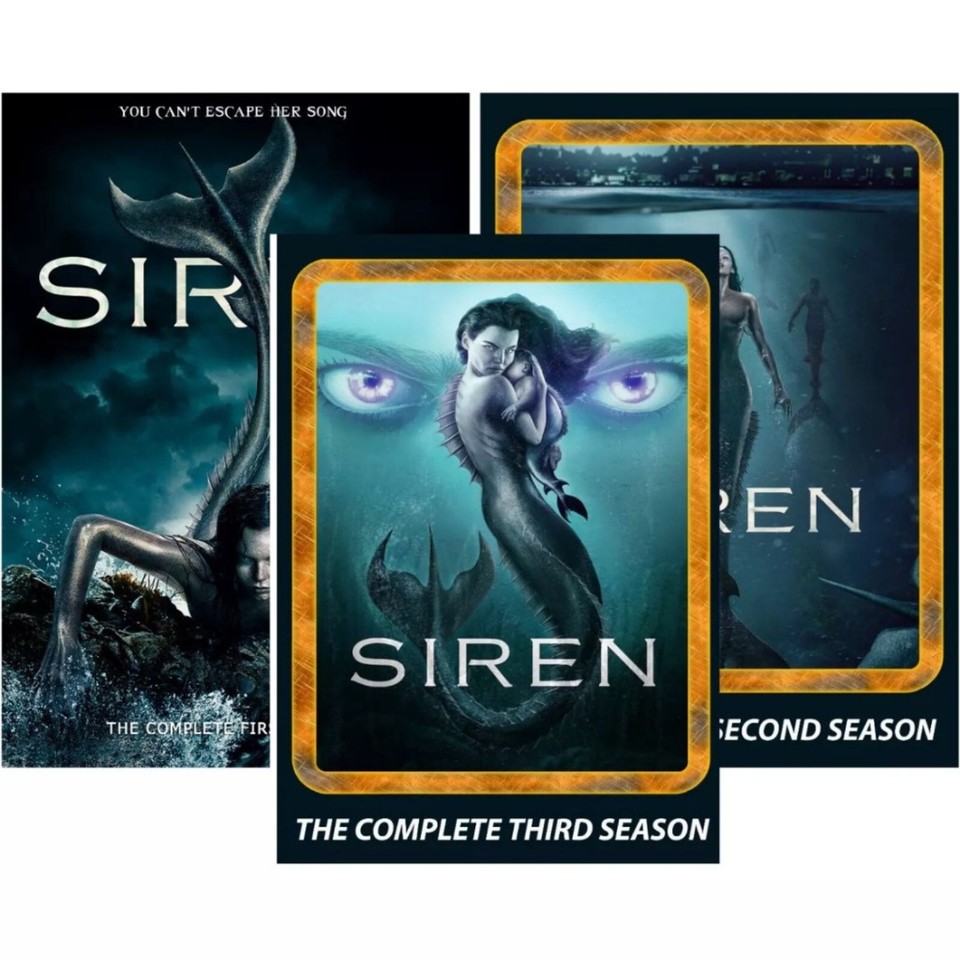 Siren TV Series Complete Full Seasons 1 2 3 (2018-2020) DVD Horror High ...