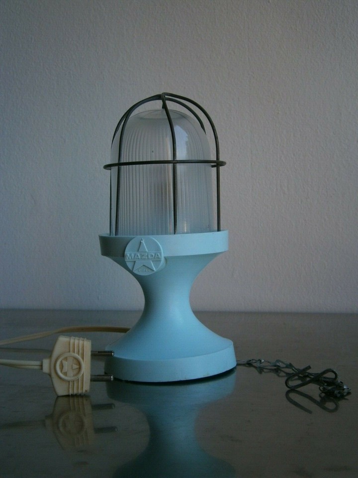 Portable Lamp Workshop Mazda Toy Miniature Antique Night Child 1950 | eBay