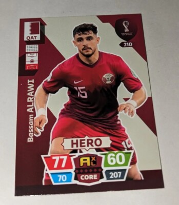 Panini Adrenalyn XL Fifa World Cup Qatar 2022 # 210 BASSAM ALRAWI ...