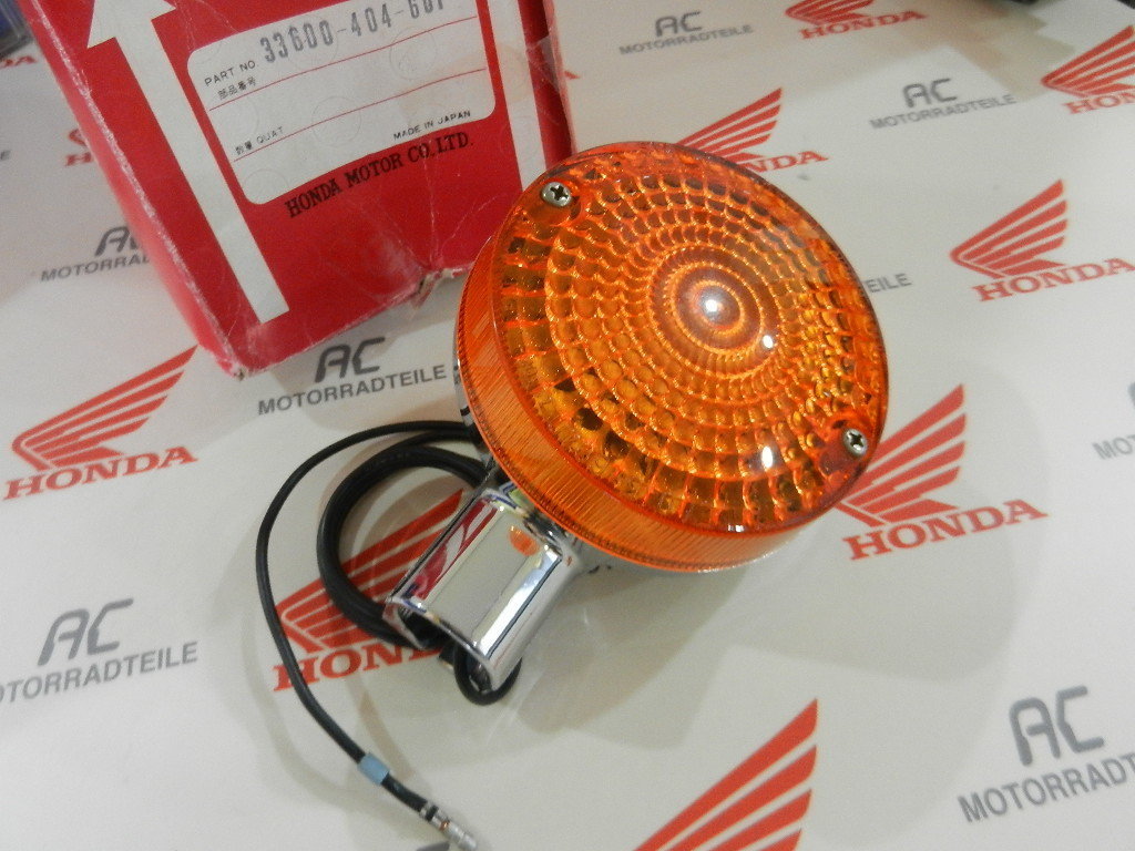 Honda CX500 CB 550 650 750 GL1000 Blinker rechts hinten Original neu ...