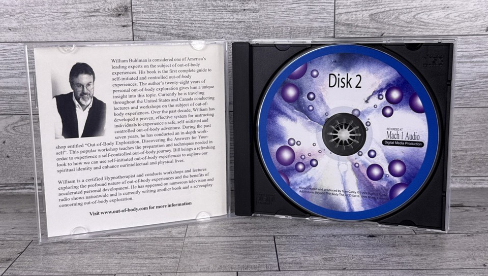 Adventures Beyond The Body Disk 2 & Disk 4 By William Buhlman Audio CDs ...