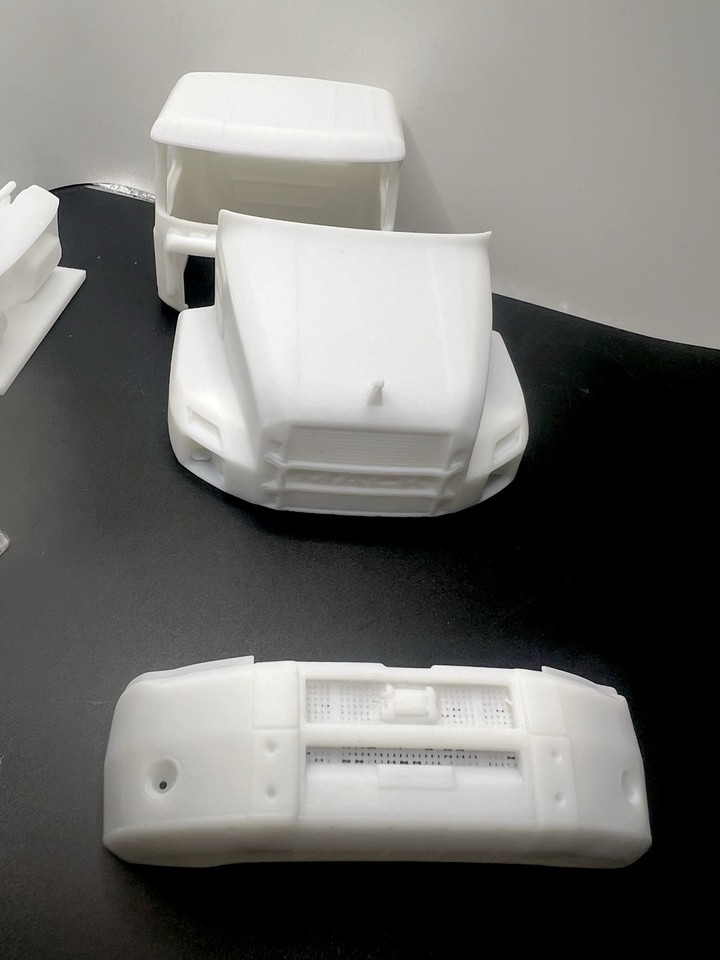 1/25 Resin Mack Anthem Day Cab Model Truck Conversion for AMT, Ertl ...