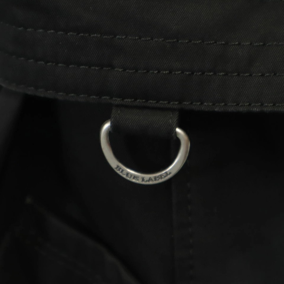 Old Clothes Burberry London Blue Label Trench Coat 40 Black Ladies Used ...