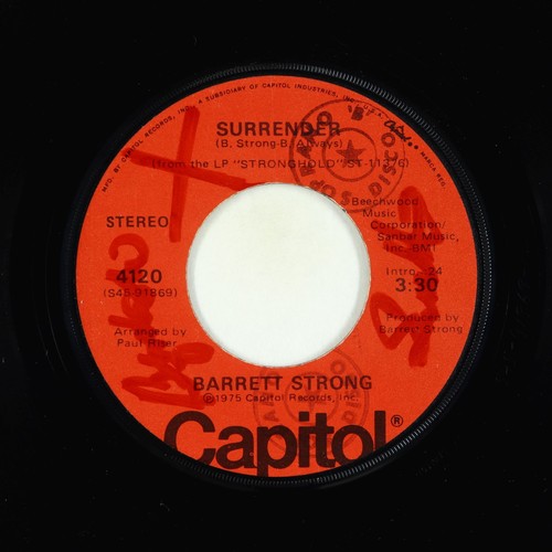 70s Soul 45 - Barrett Strong - Surrender - Capitol | eBay UK