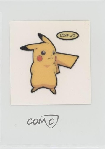 Pikachu (Set 155) Japanese Daiichi Pokemon Bread Deco Chara Stickers ...