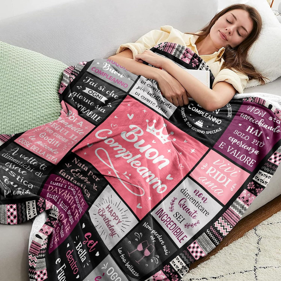 Regalo Donna Compleanno, Regalo Migliore Amica Compleanno, Happy ...