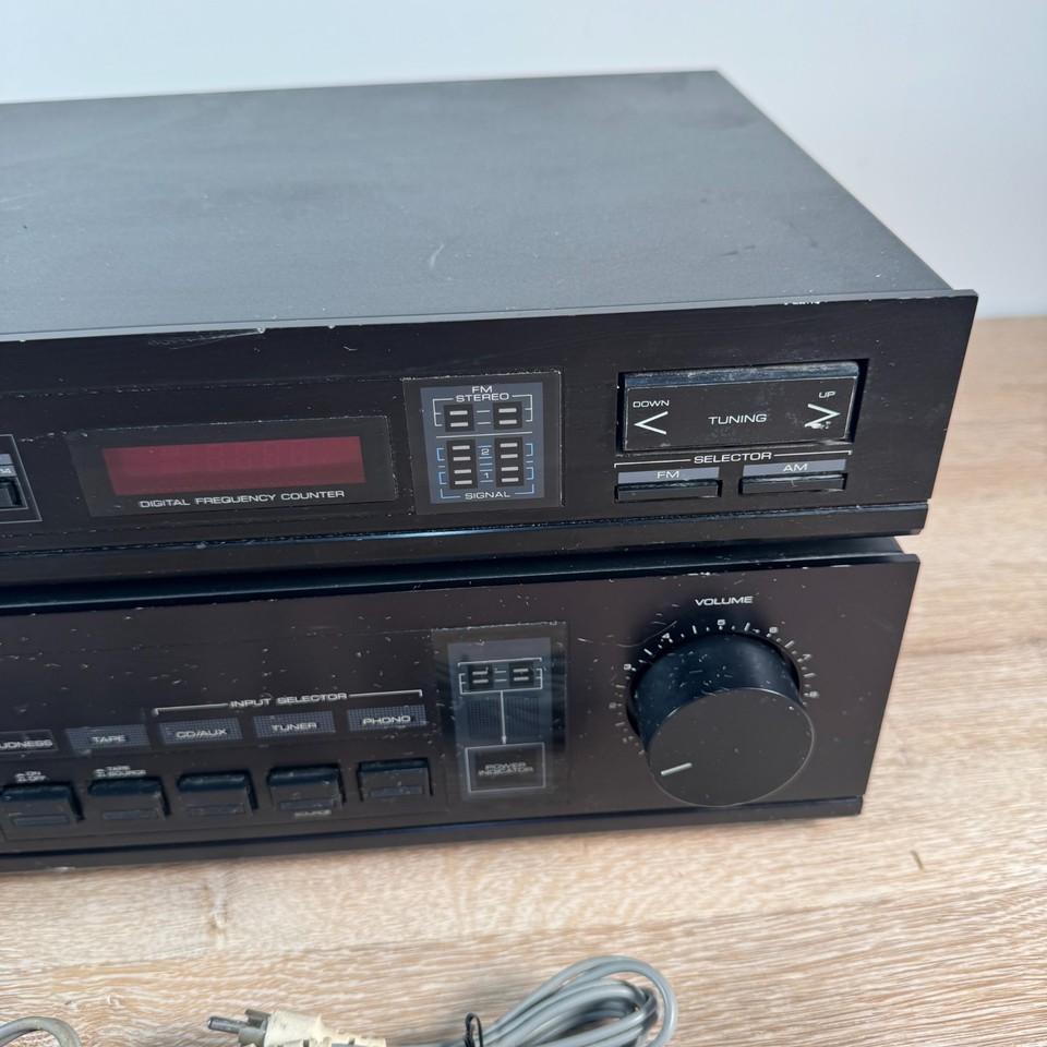 Vintage 1980's Kenwood KA-54 Stereo Integrated Amplifier and KT-54 ...