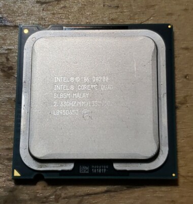 Intel Core 2 Quad Q8200 2.33GHz CPU Processor SLB5M Socket 775 4MB ...