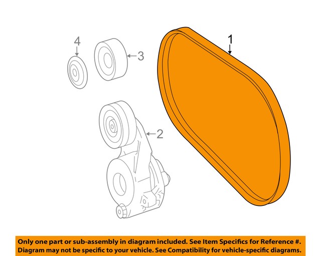 Mercedes-Benz 0029935096 Genuine OEM Serpentine Belt for sale online | eBay