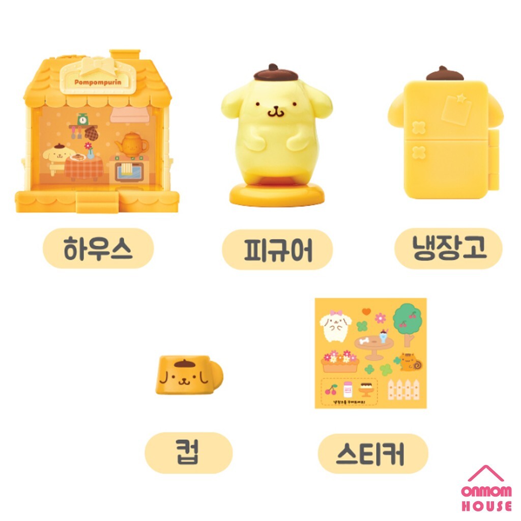 Sanrio Characters POMPOMPURIN Figure House Room Cooking Kichen | eBay