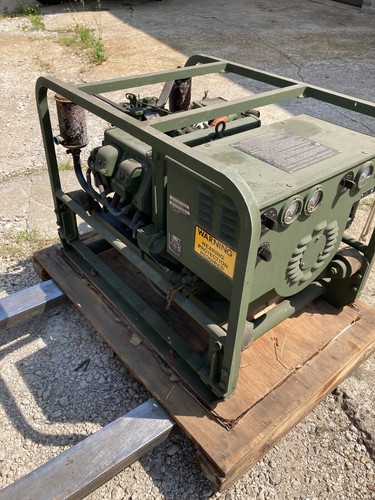3KW, 400 Cycle Generator set w/ 4A032 Miltary Standard 4 cyl air cooled ...
