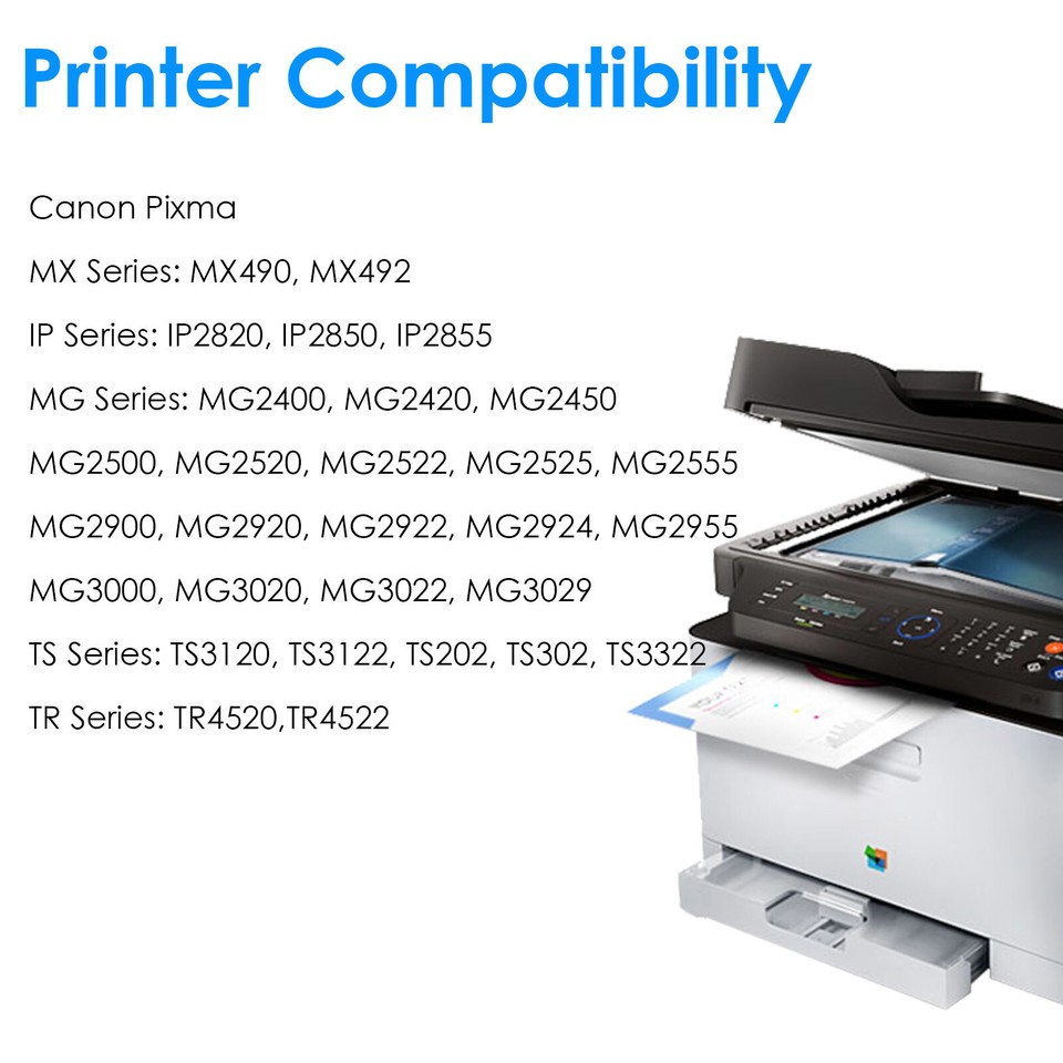 1x PG-245XL Black Ink Cartridge For Canon PIXMA R4500 TR4520 TR4522 ...