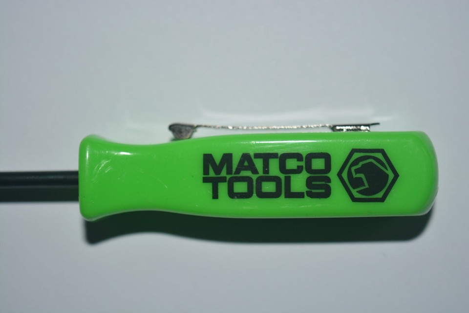 Matco tools promotional mini pocket clip pry bar green handle small new ...