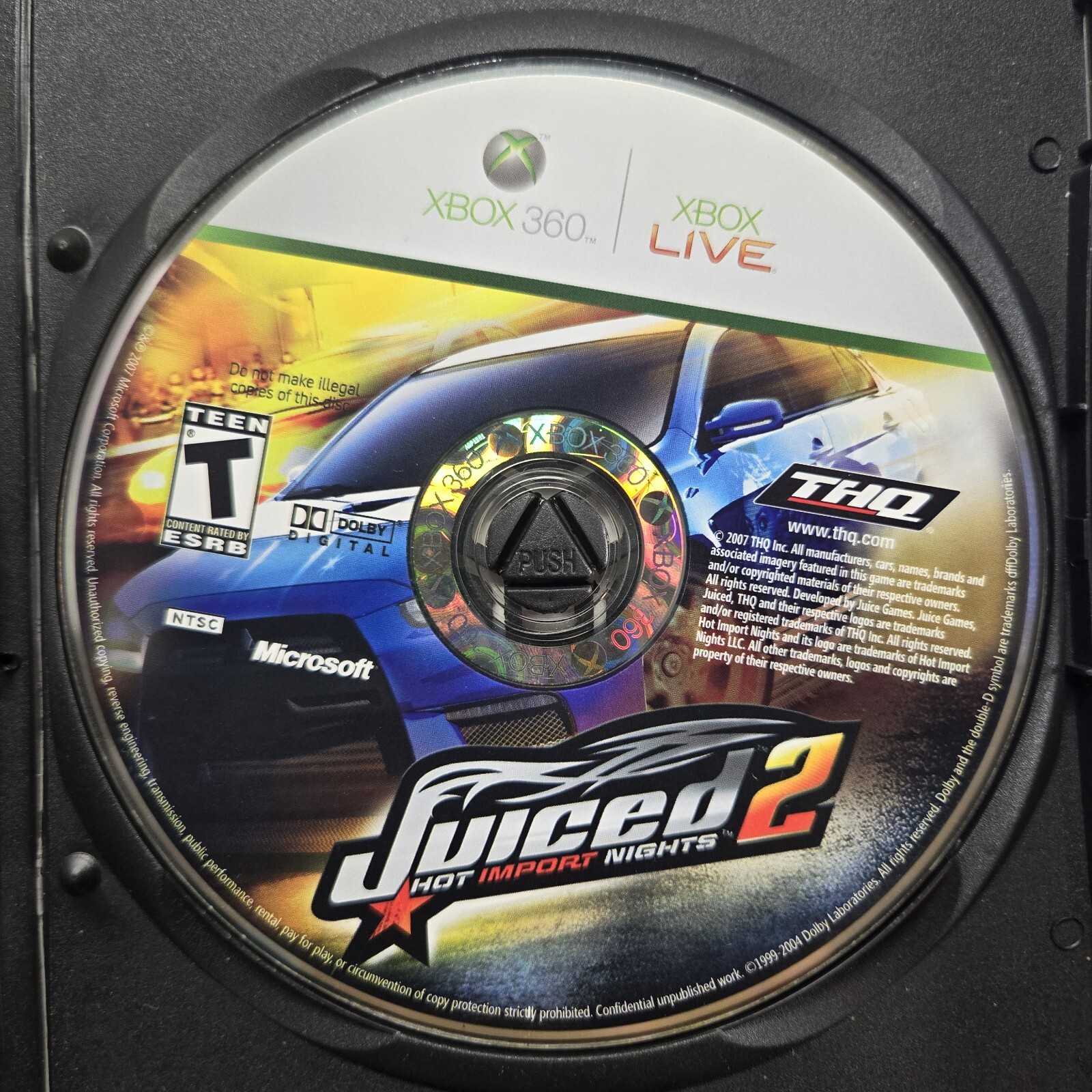 Juiced 2: Hot Import Nights (Microsoft Xbox 360, 2007) Disc Only ...