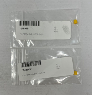 Thermo part 048949 Flangeless Ferrule, 1/8, Tefzel FTG,FER,FLNGLS,1/8 ...