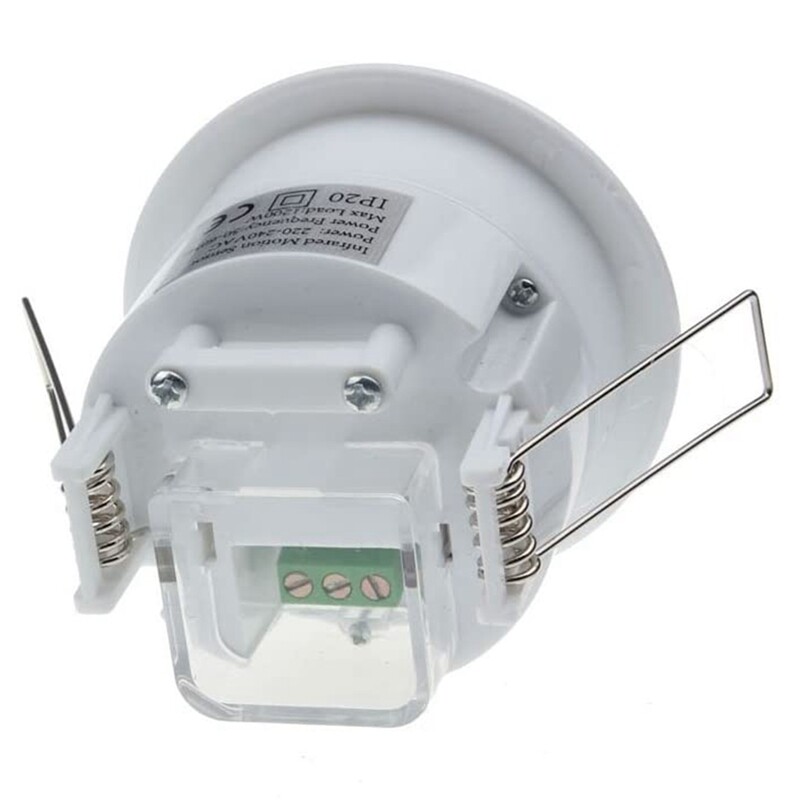 110V-220V 360° Infrared Recessed PIR Ceiling Motion Sensor Detector ...