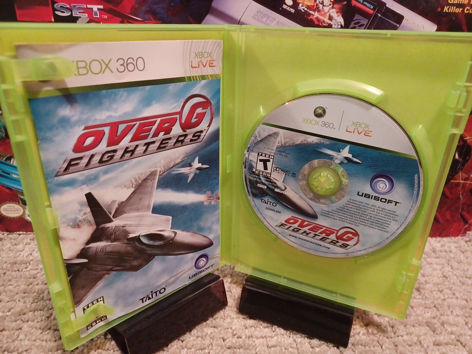 Over G: Fighters (Microsoft Xbox 360, 2006) COMPLETE CIB 8888523055 | eBay