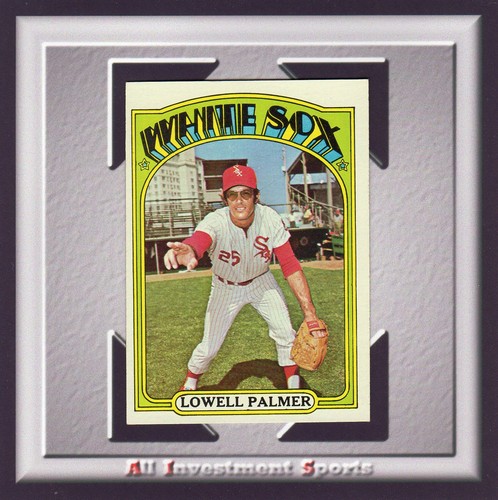 1972 Topps LOWELL PALMER #746 NM+ *stunning baseball card for your set ...
