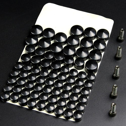 75pcs Bolts Topper Caps Cover Black For Harley Touring Road Electra ...