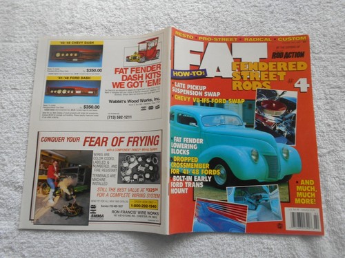 FAT FENDERED STREET RODS MAGAZINE-VOLUME TWO,1991-#4-FAT FENDER ...