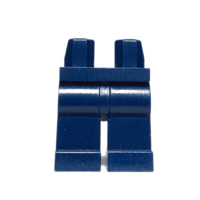 NEW LEGO - Figure Legs - plain Blue Dark Pants x1 - GENUINE LEGO ...