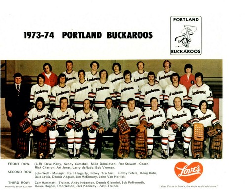 1973 1974 PORTLAND BUCKAROOS 8X10 TEAM PHOTO OREGON WHL USA HOCKEY | eBay