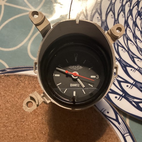 Jaeger Italia 12V Analogue Car Clock | eBay