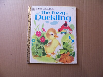 LITTLE GOLDEN BOOK THE FUZZY DUCKLING 557 1978 14TH EDITION | eBay