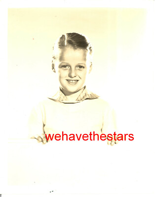 Vintage Billy Mahan CHILD STAR 30s JONES FAMILY Publicity Portrait | eBay