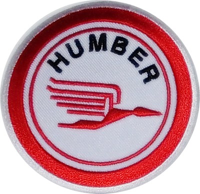 Humber Logo 75mm Rond à Repasser/à Coudre Chiffon Patch ( Ff ) | eBay
