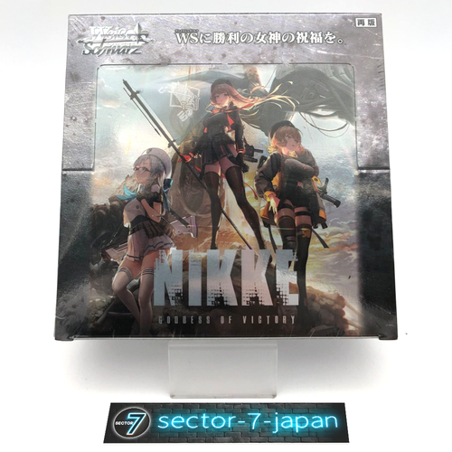 Weiss Schwarz Goddess of Victory NIKKE Booster Box Japanese SEALED Card ...