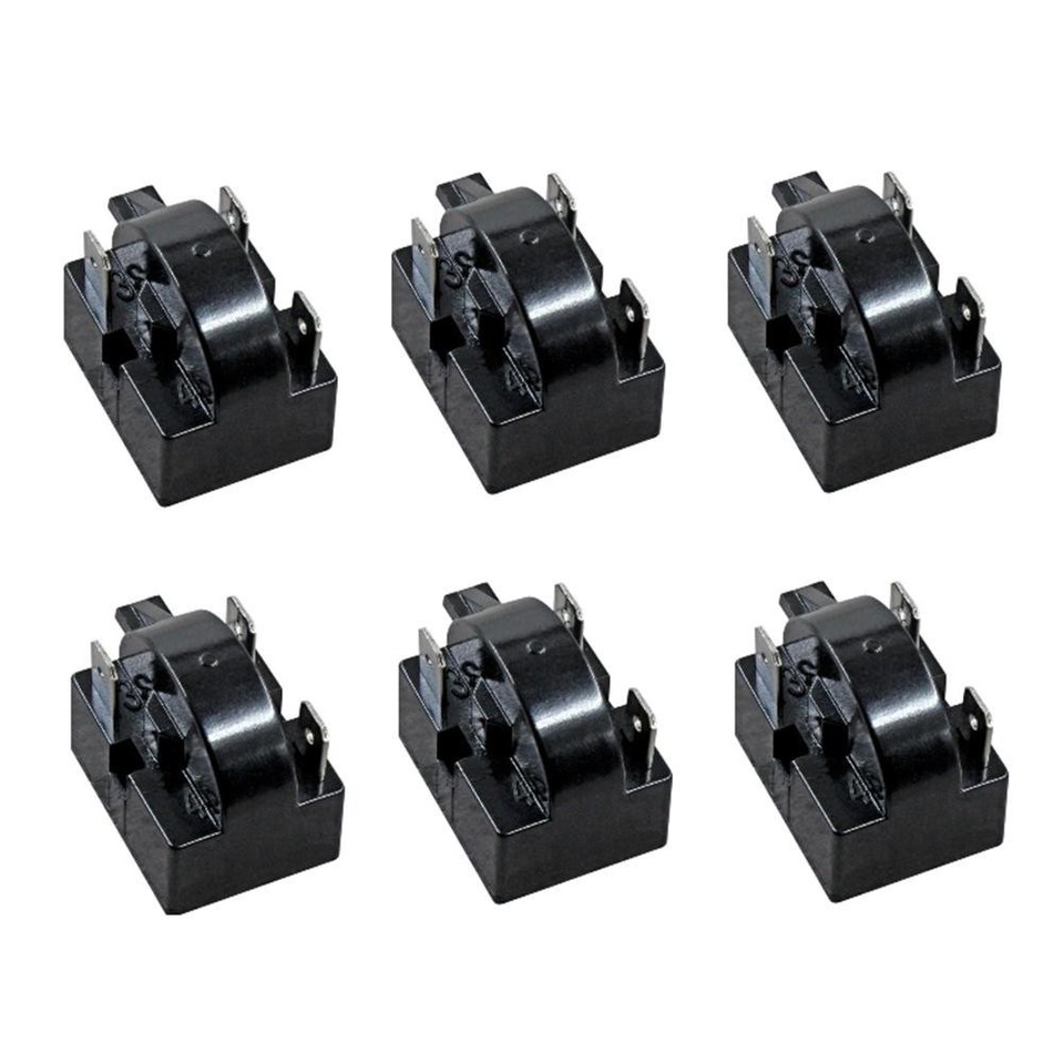 6pcs For PTC Start Relay Kit for Refrigerators 3 Pin 22 Ohm for Cooling ...