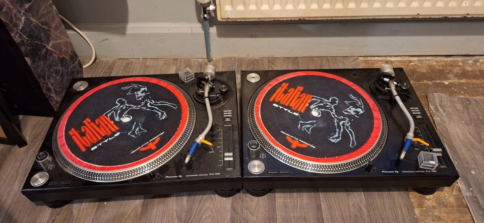 Pioneer PLX 1000 Turntable Decks DJ the pair two off | eBay UK