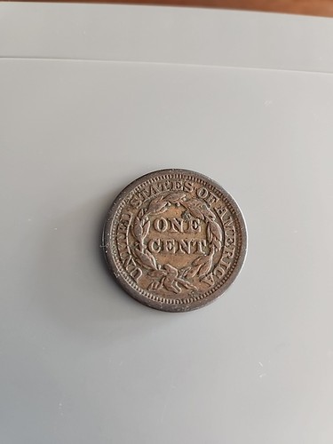 1850 Braided Hair Large Cent | eBay