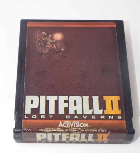 Pitfall II 2: The Lost Caverns Atari 2600 Cartridge ONLY Tested Works ...
