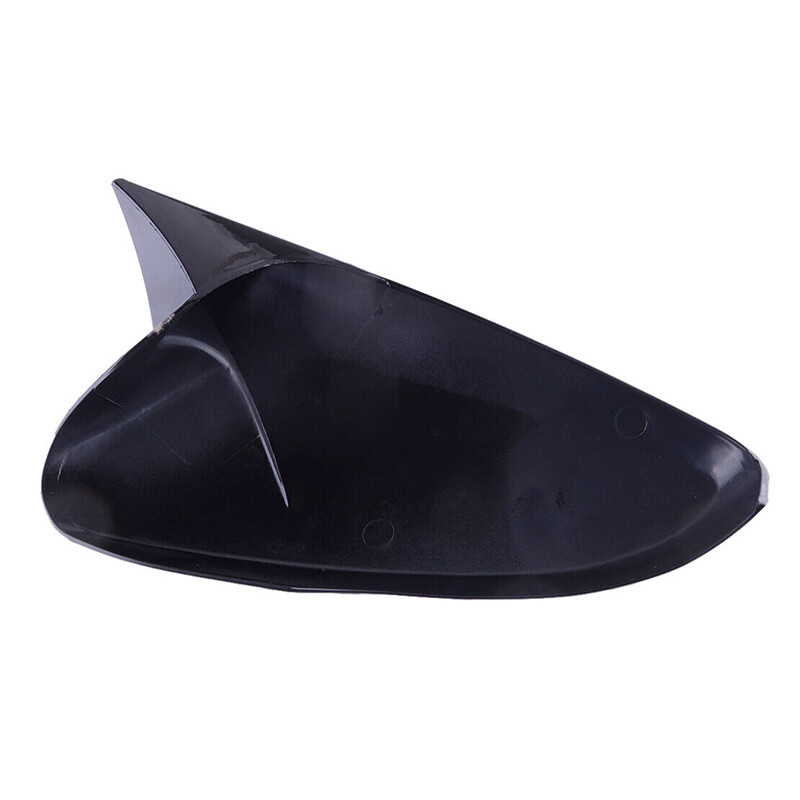 For Hyundai Veloster OX Horn Rear View Mirror Cover Trim Glossy Black ...