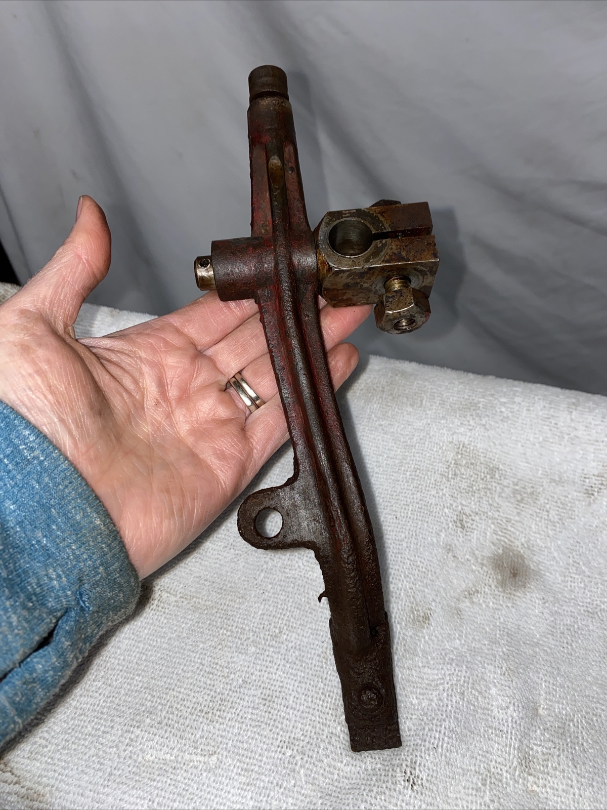 Detent Latch Out Arm w/ Roller for 2 1/2 HP Waterloo Boy Hit Miss Gas ...