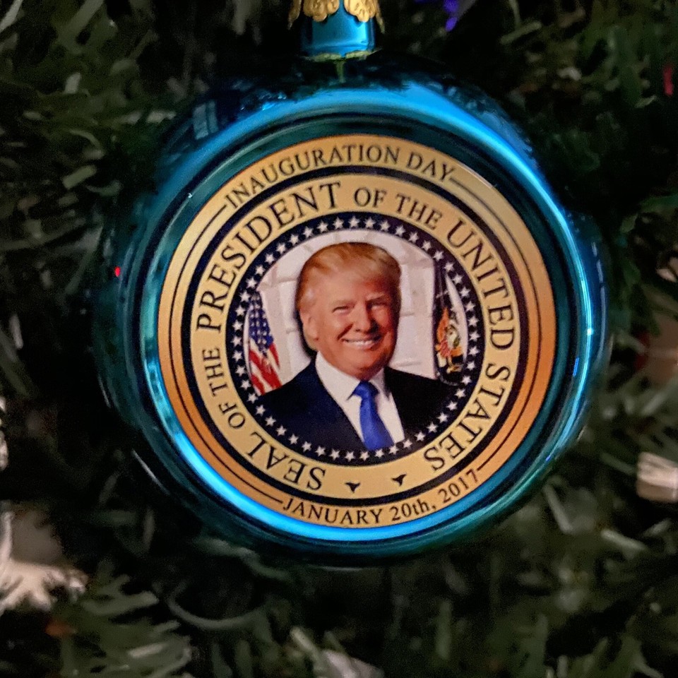 Trump ORNAMENT President Trump Ornament 2020 Keep America Great FREE ...