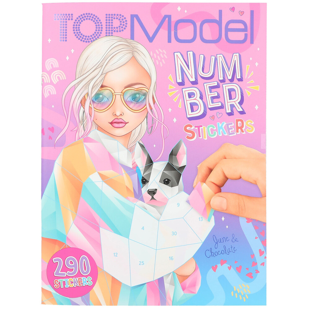 TOP Model Sticker Book Numbers Fantasy Depesche | eBay UK