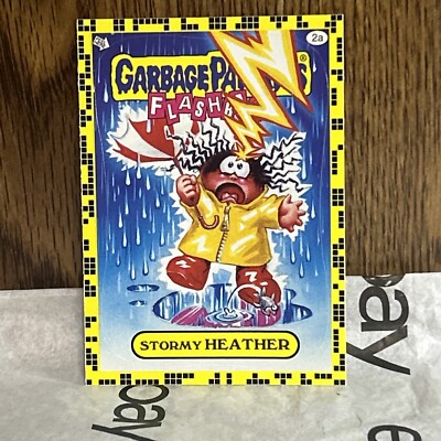 Topps 2011 Garbage Pail Kids Flashback Card Stormy Heather 2a | eBay