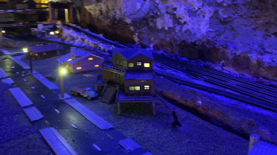 Assembled Scale Model River Rafting Outpost T, Z, N, HO, S, & O Scales ...