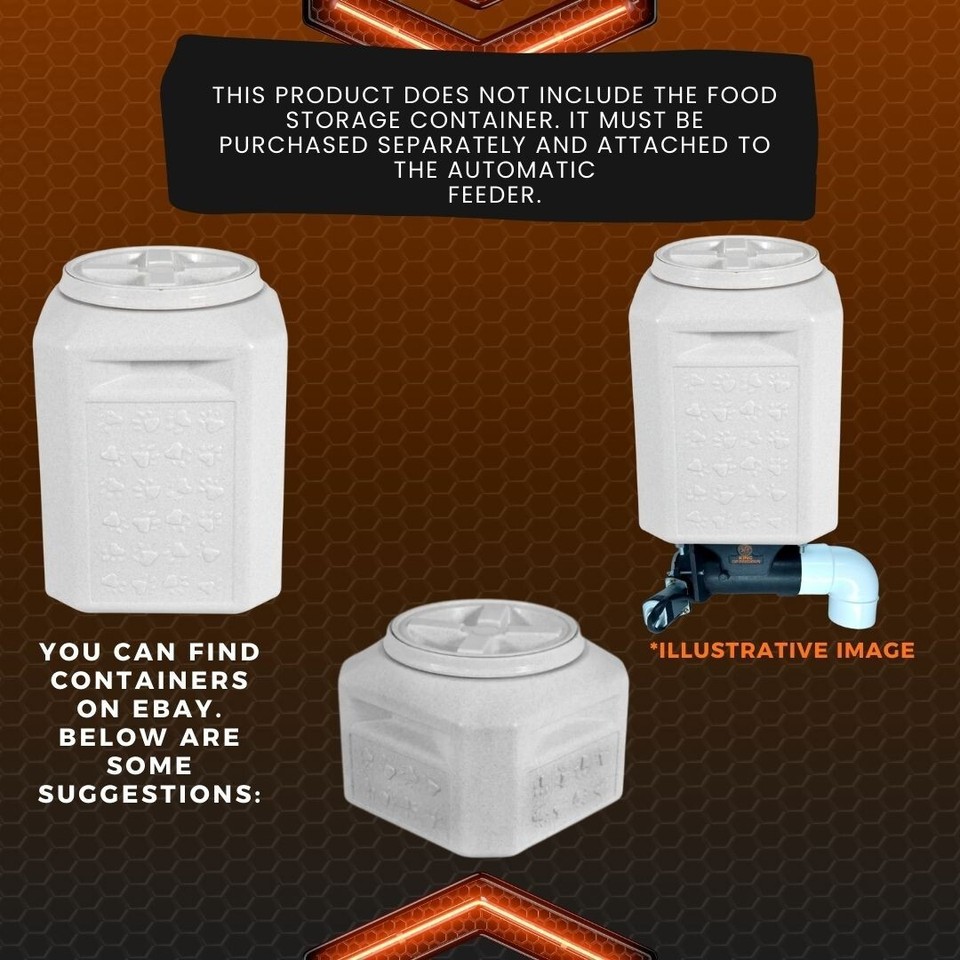 WiFi Automatic Feeder for Sheep & Goats – Smart Food Dispenser with ...