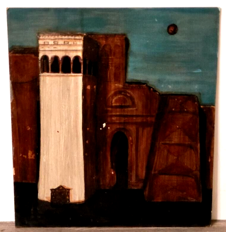 James Sicner Modernist Architectural Scene | eBay