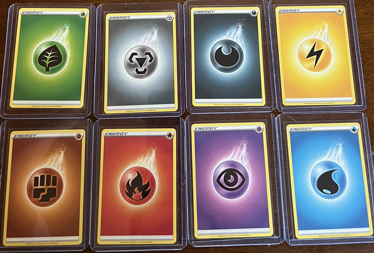 Pokemon Evolving Skies Error/Misprint Energy Cards | eBay
