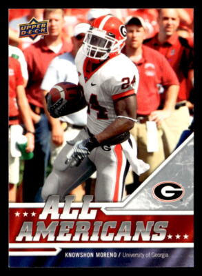Knowshon Moreno 2009 Upper Deck Draft Edition All Americans Card #271 ...