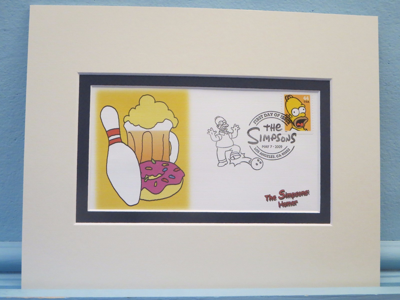 Honoring The Simpsons & First Day Cover of the Homer Simpson stamp | eBay