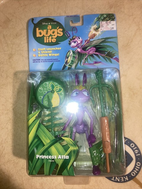 Disney Pixar a Bug’s Life Princess Atta Action Figure1998 Mattel for ...